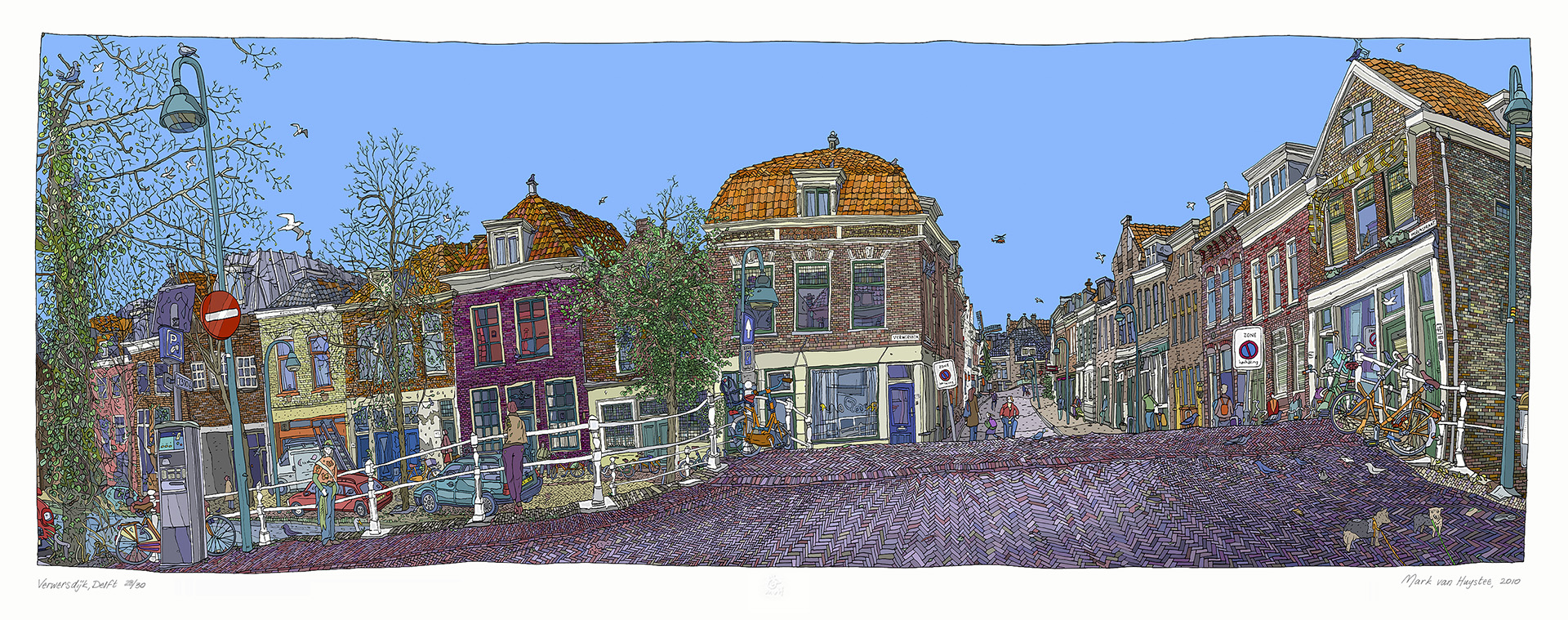 townscape Verwersdijk | Mark van Huystee